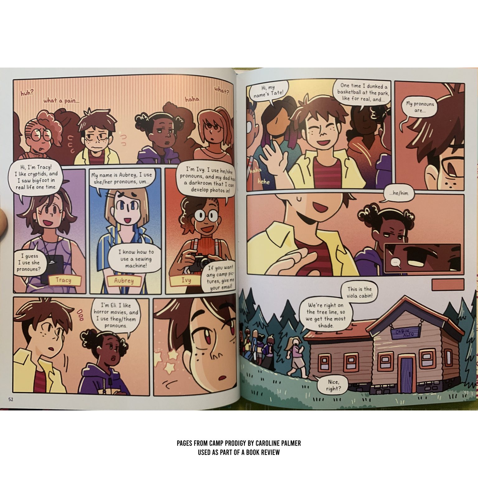 A new comic strip about a library.