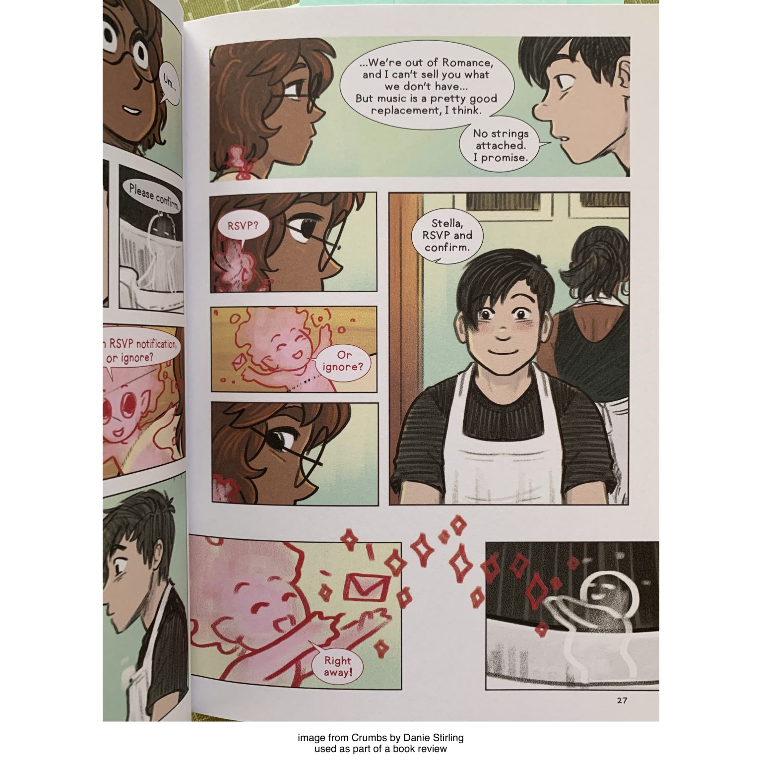 Graphic Novel Review: Crumbs by Danie Stirling