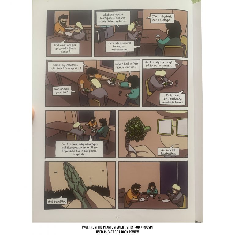 Graphic Novel Review: The Phantom Scientist by Robin Cousin