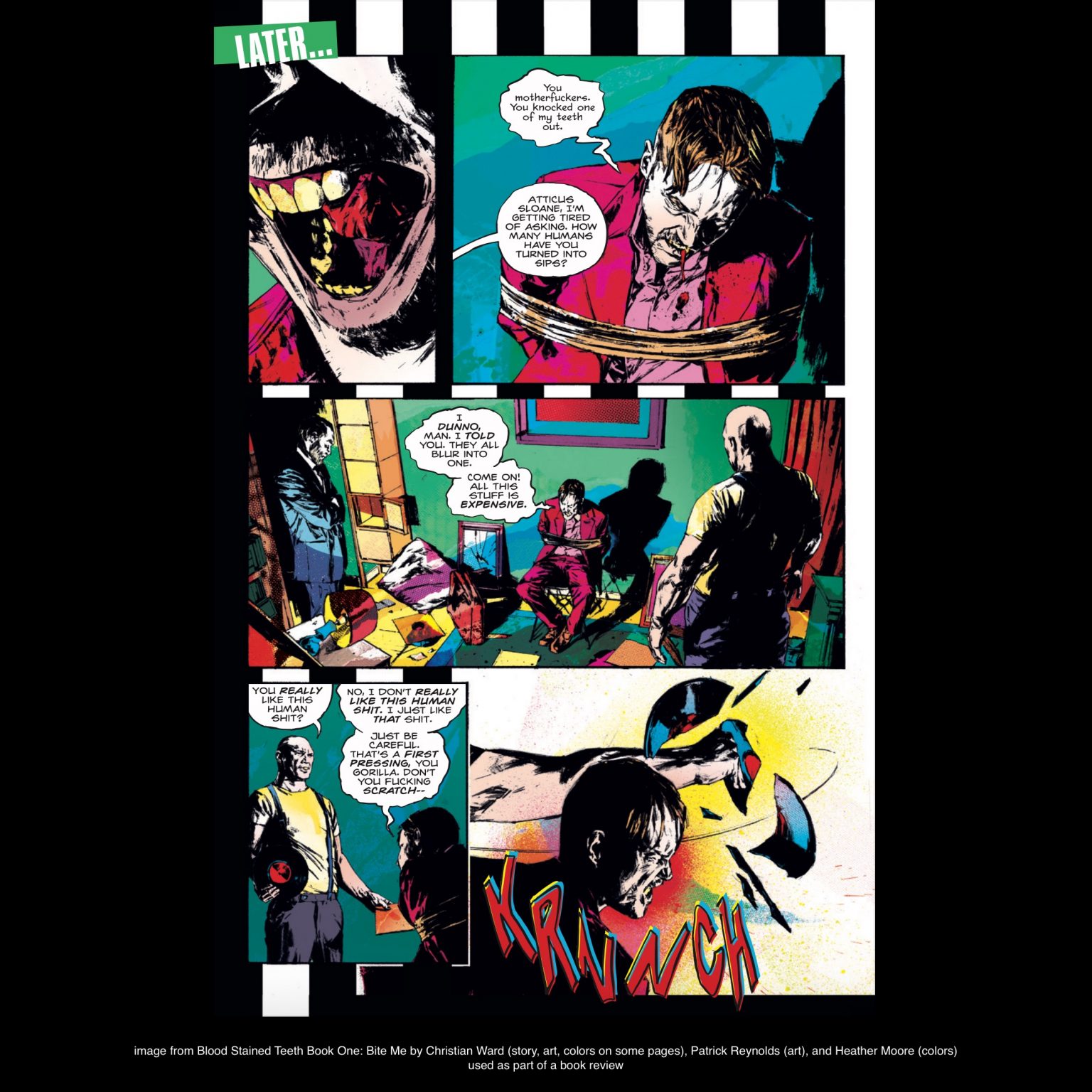 A new comic strip about a library.