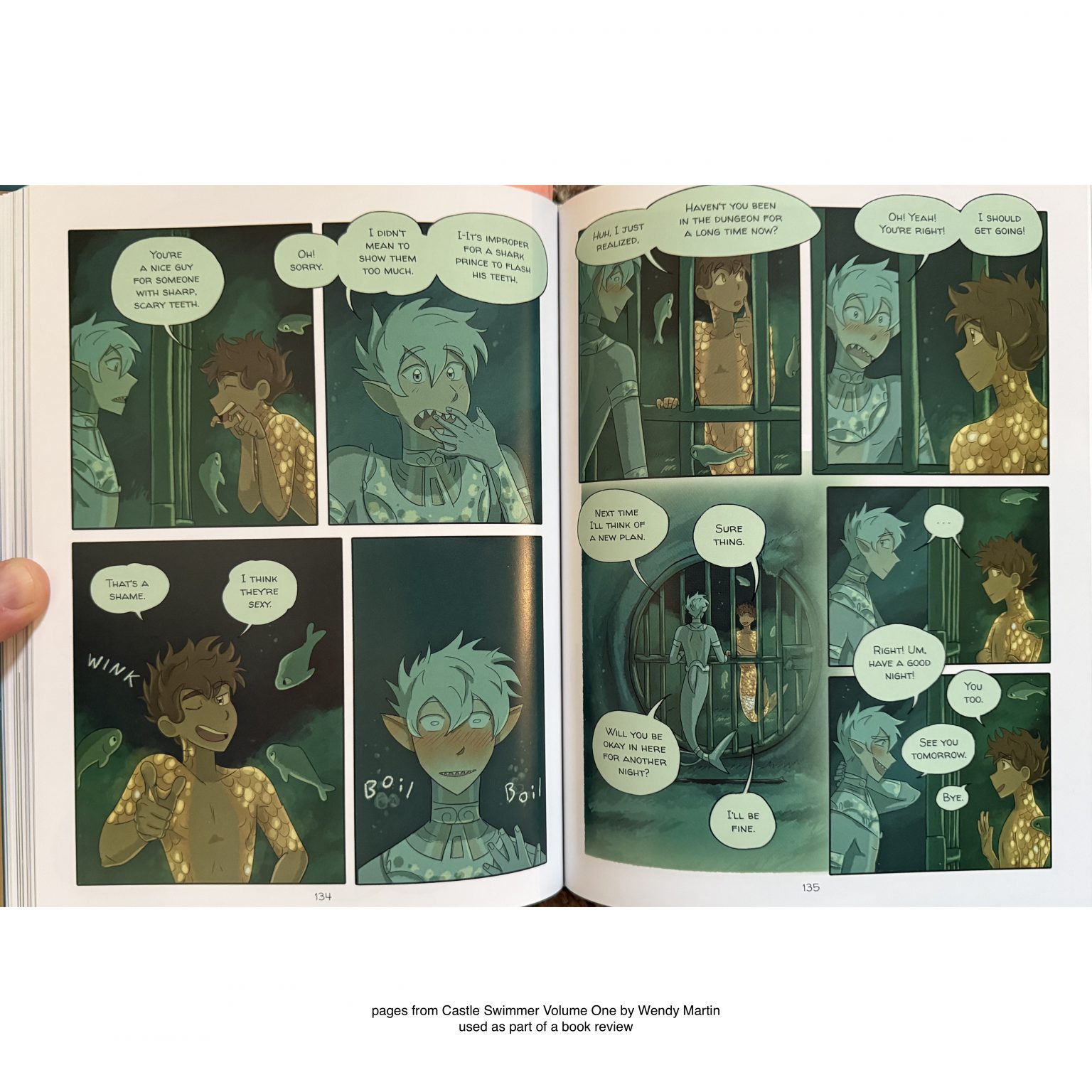 A new comic strip about a library.