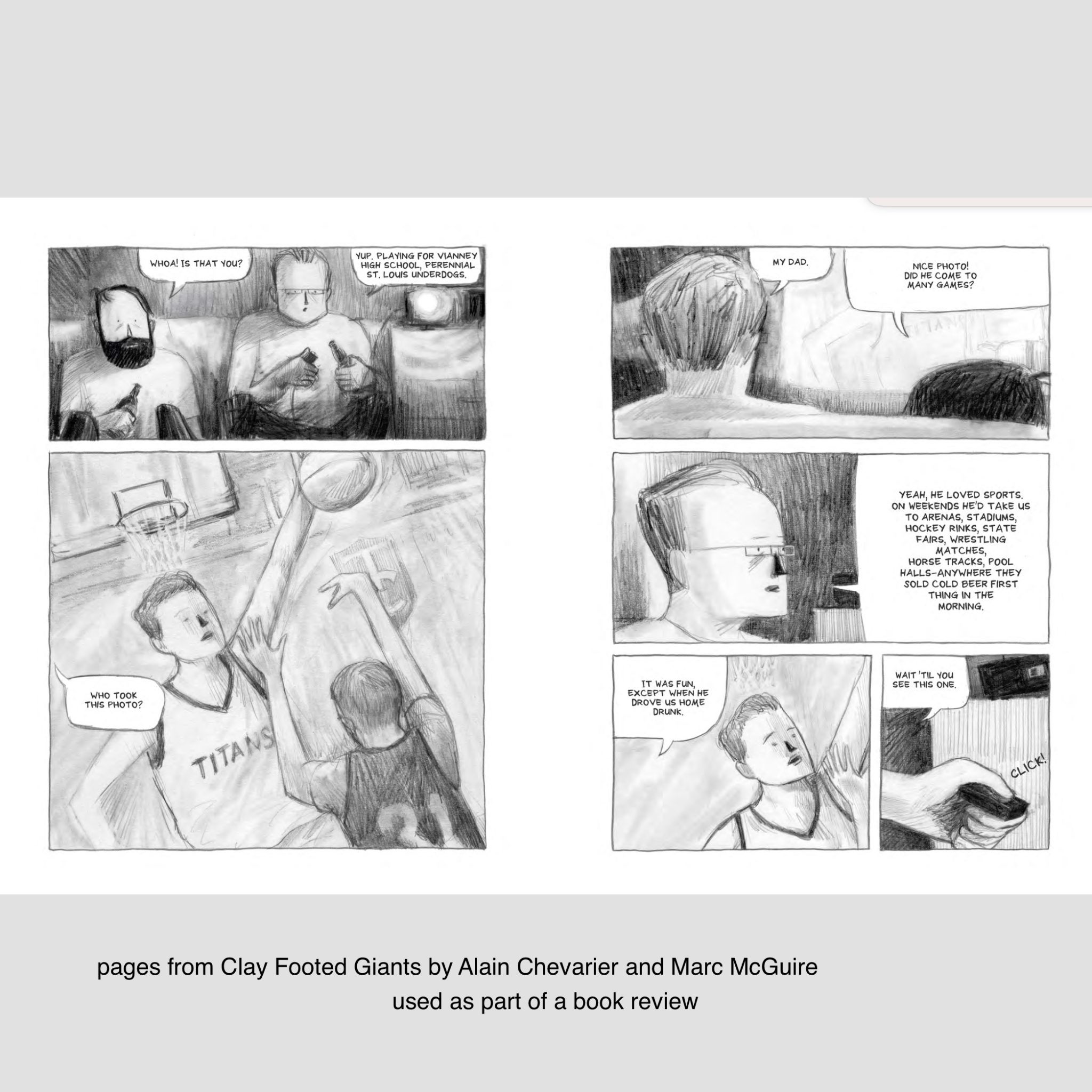 A new comic strip about a library.