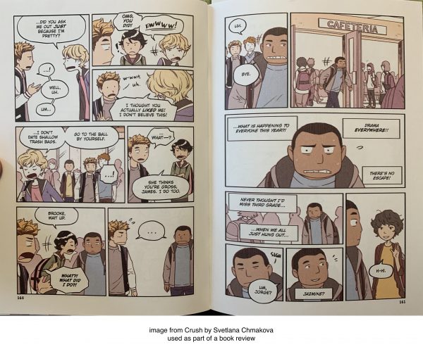Graphic Novel Review: Crush by Svetlana Chmakova – LIBRARY COMIC