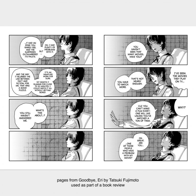 Graphic Novel Review: Goodbye, Eri by Tatsuki Fujimoto