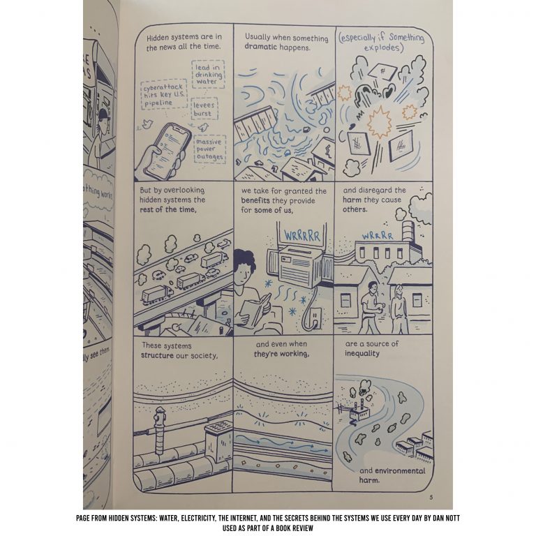 Graphic Novel Review: Hidden Systems: Water, Electricity, the Internet ...