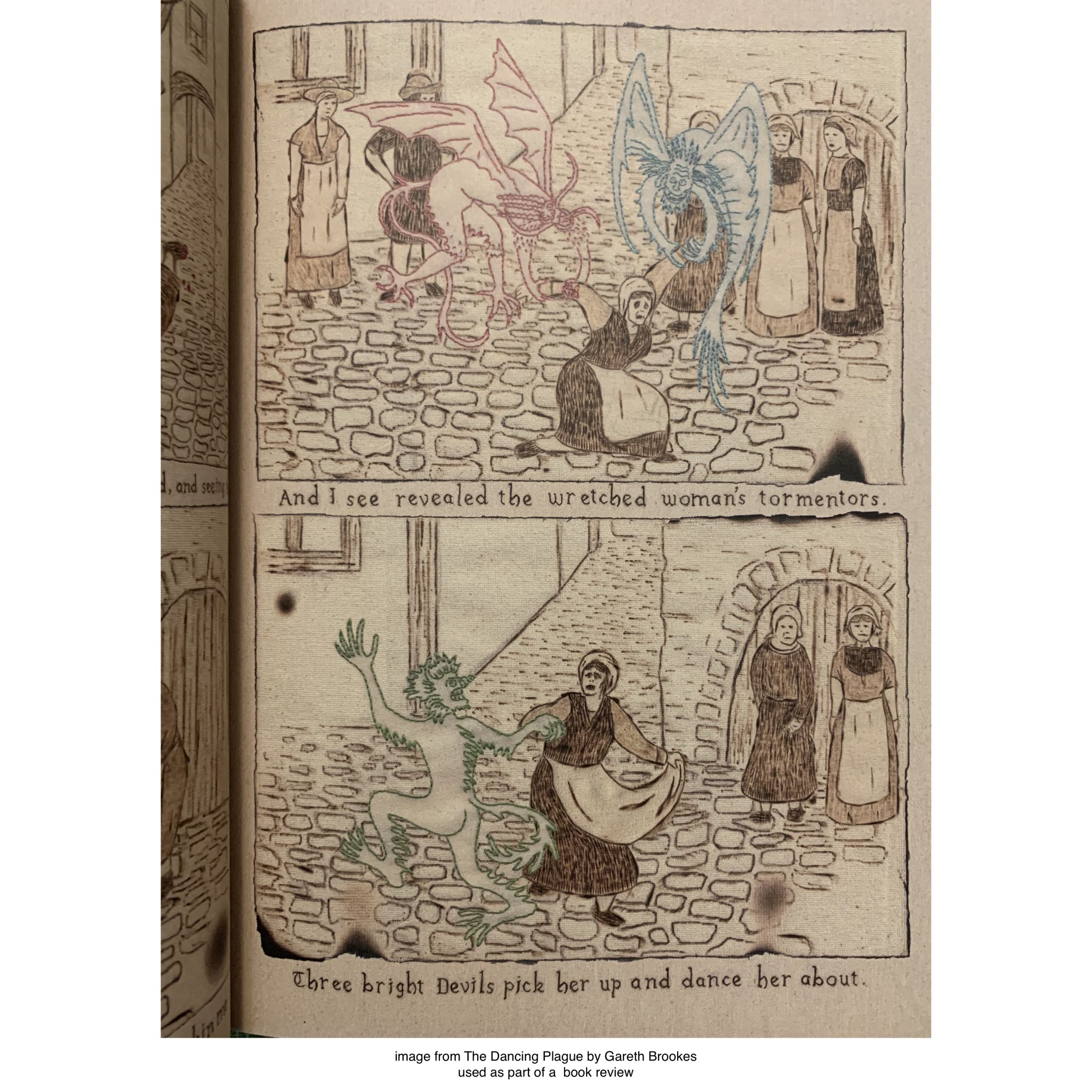 Graphic Novel Review: The Dancing Plague by Gareth Brookes – LIBRARY COMIC