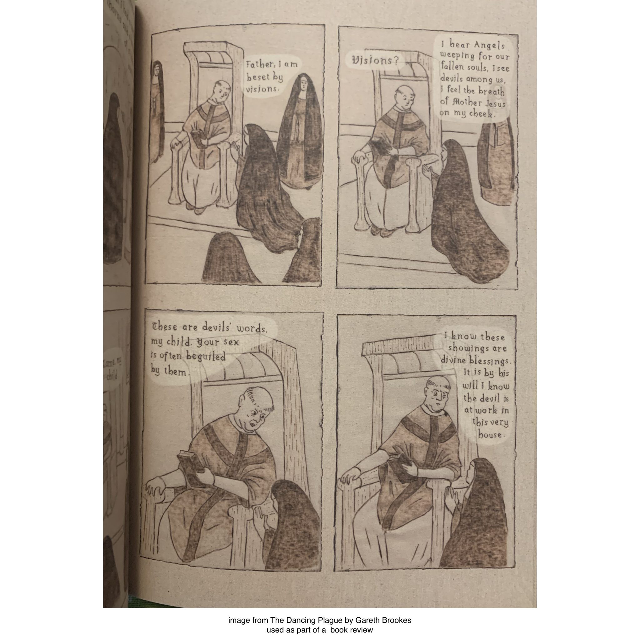 Graphic Novel Review: The Dancing Plague by Gareth Brookes – LIBRARY COMIC