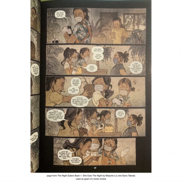 A new comic strip about a library.